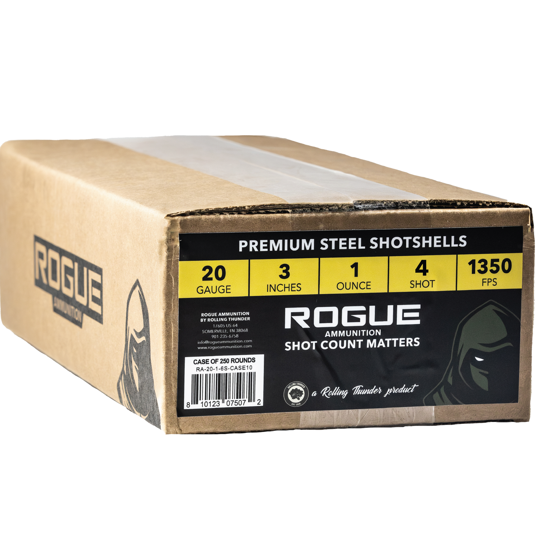 20 GA | 1 OZ | 4 STEEL SHOT | 250 ROUND CASE